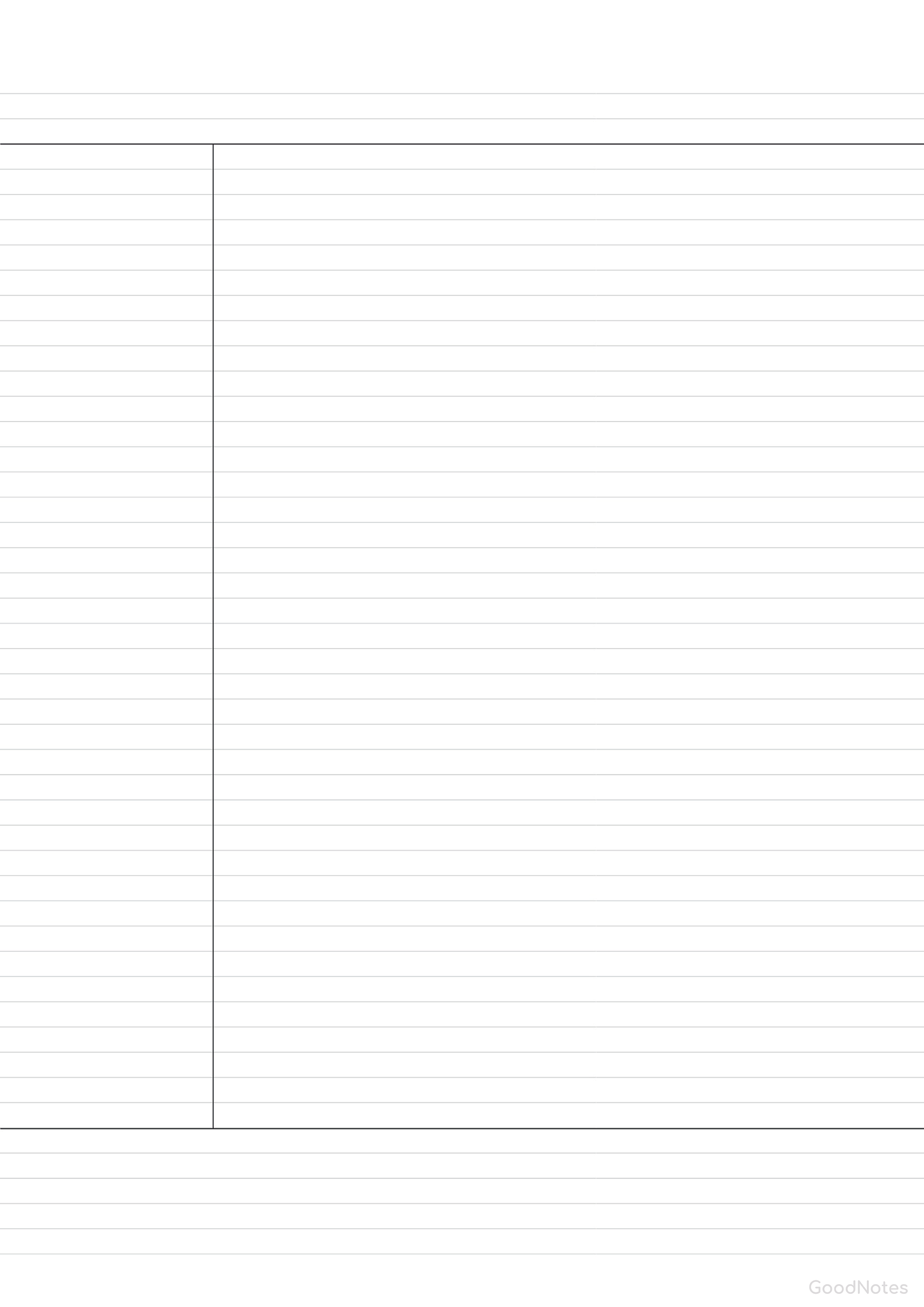 Goodnotes Templates Free Note Taking Printable Form Templates And Letter